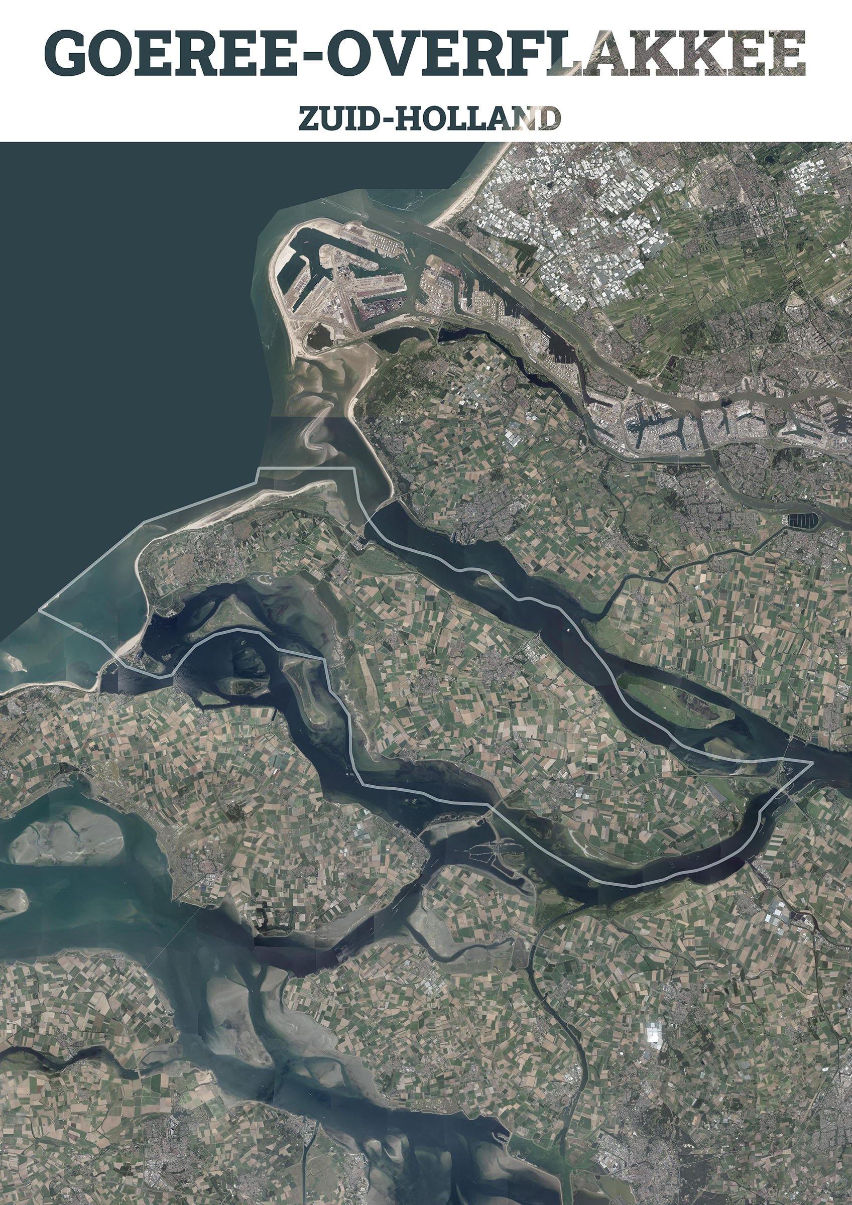 Luchtfoto van de gemeente Goeree-Overflakkee – Earth Art