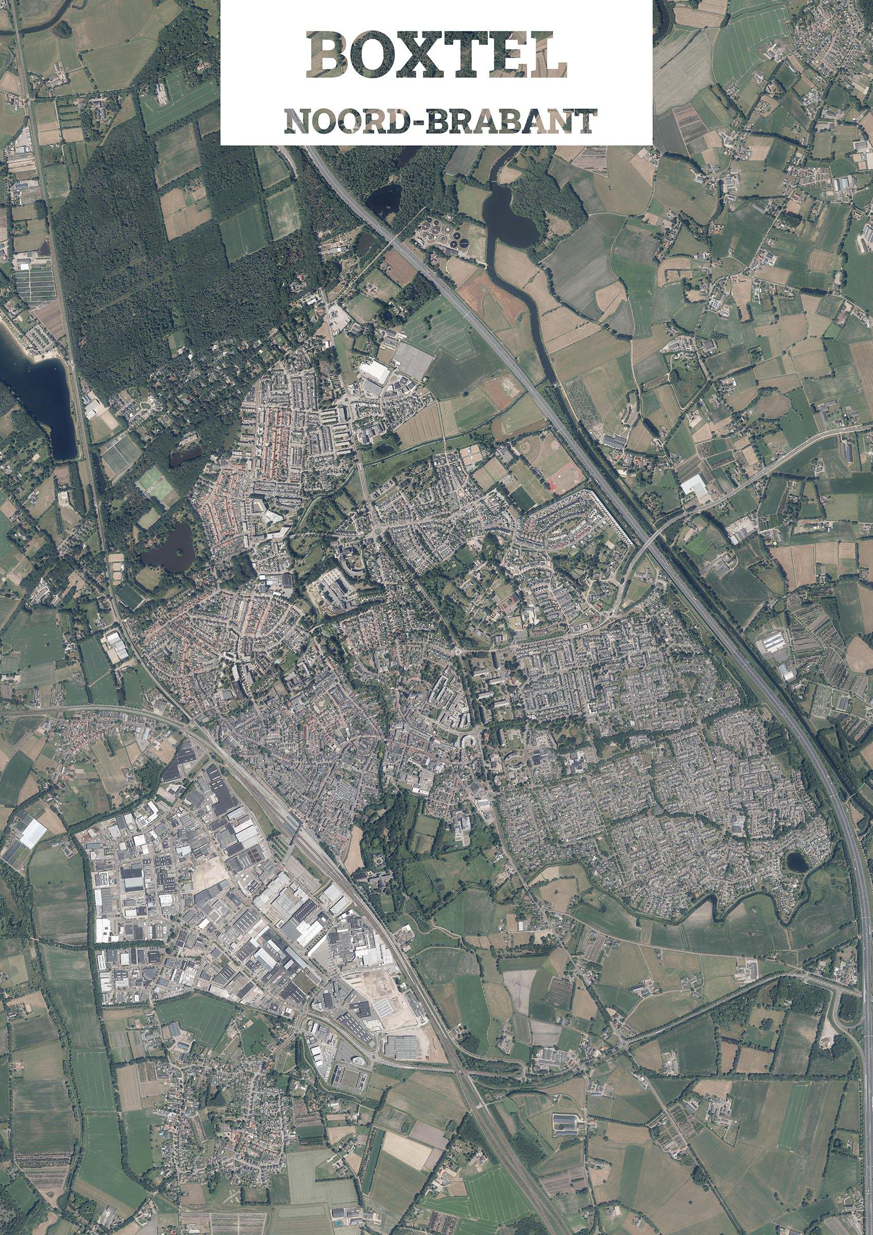 Luchtfoto van Boxtel – Earth Art