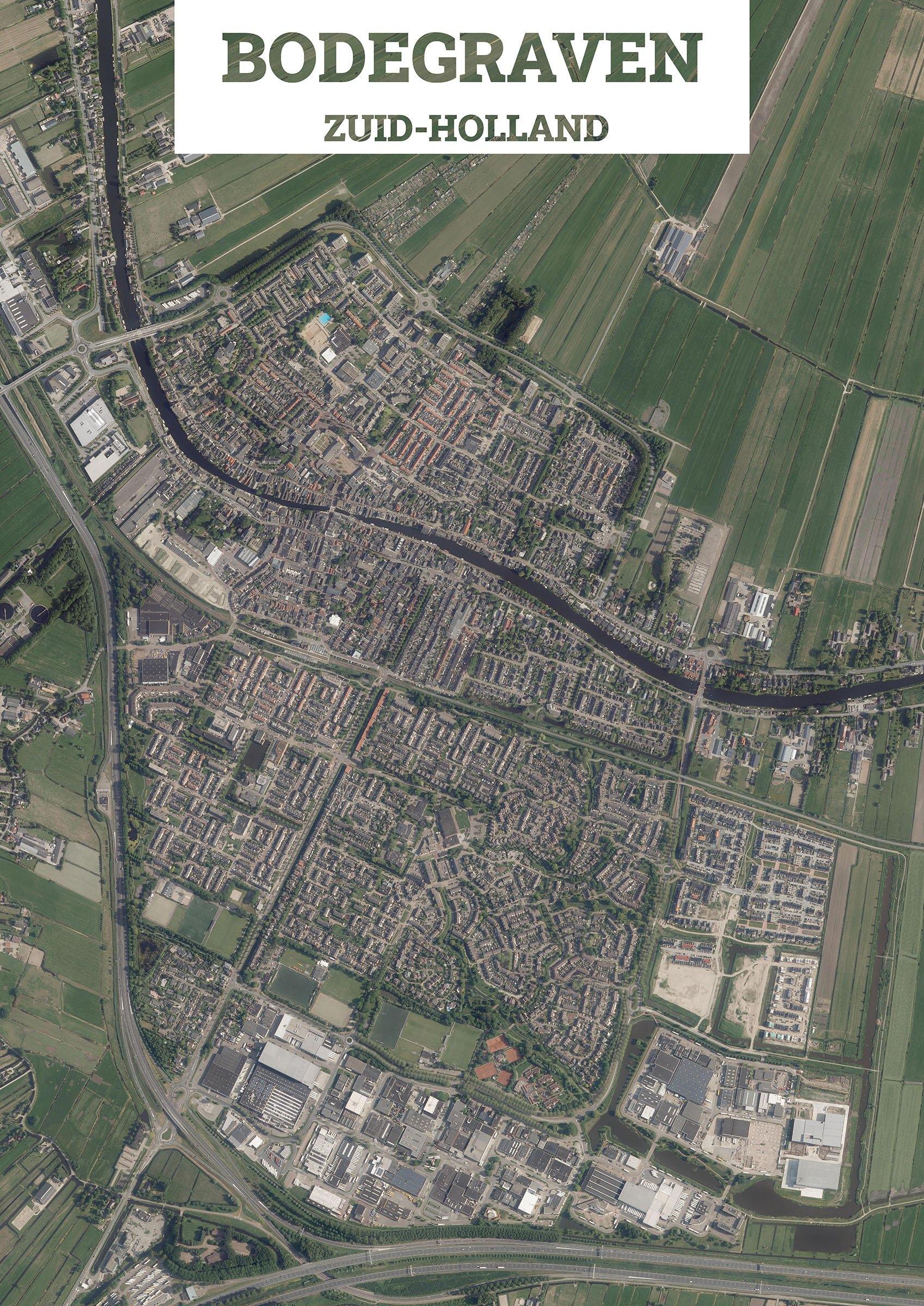 Luchtfoto van Bodegraven – Earth Art