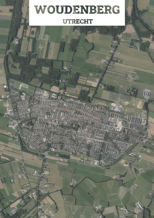 Luchtfoto's en kaarten van alle Nederlandse plaatsen als wanddecoratie ...