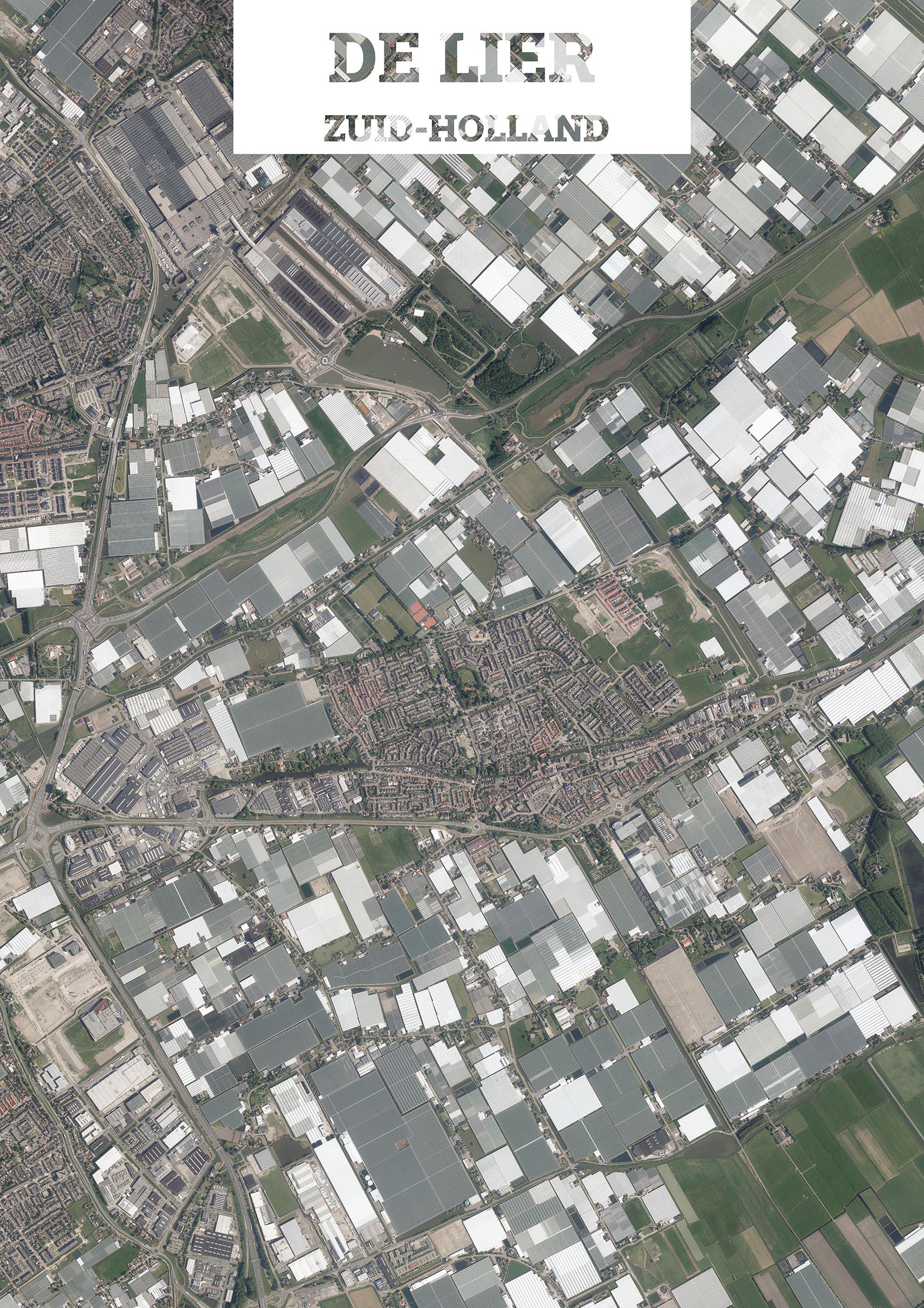 Luchtfoto van De Lier – Earth Art